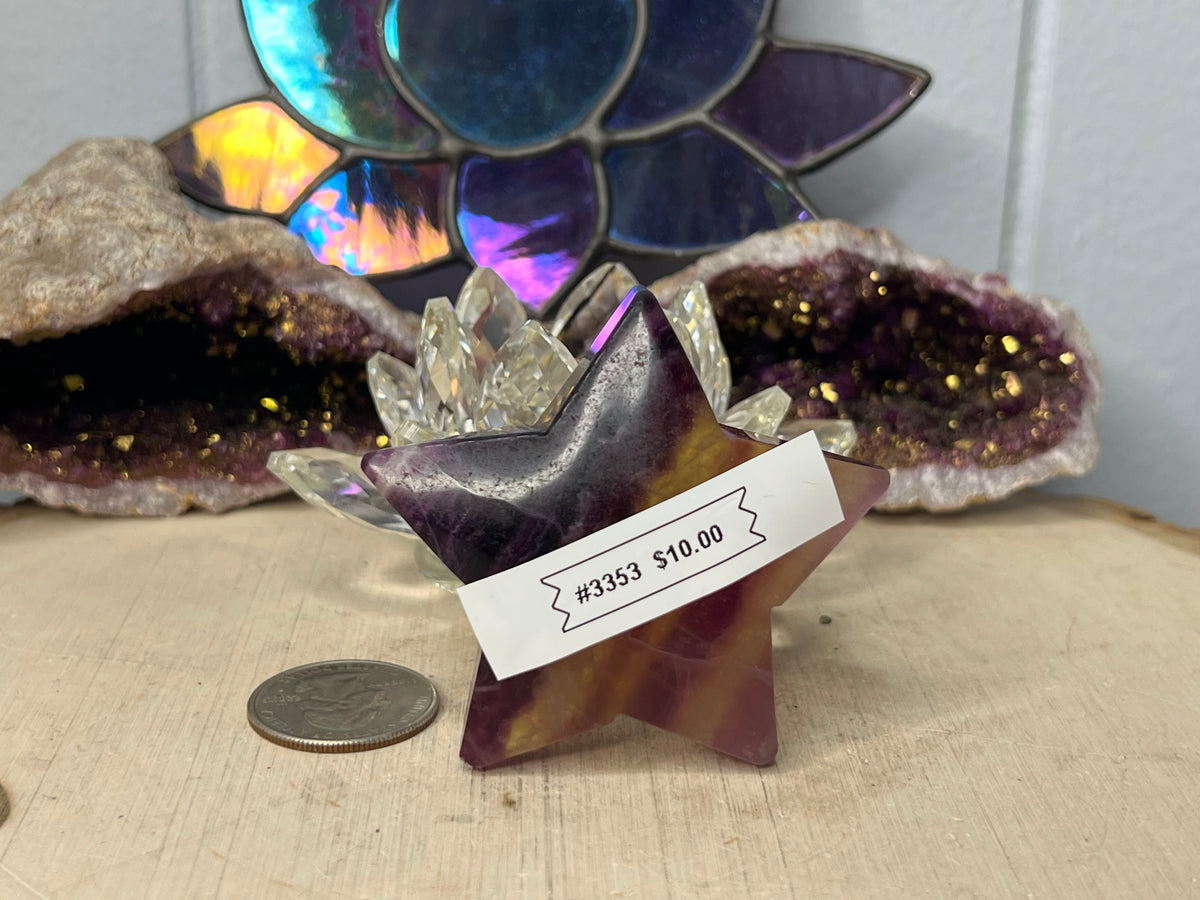 Fluorite Star – Crystal Intuition Az