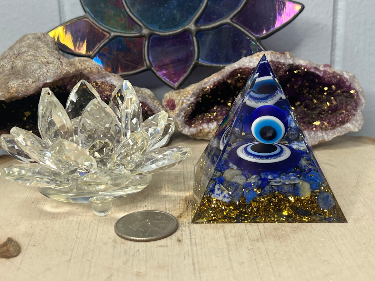 Evil Eye Pyramid – Crystal Intuition Az